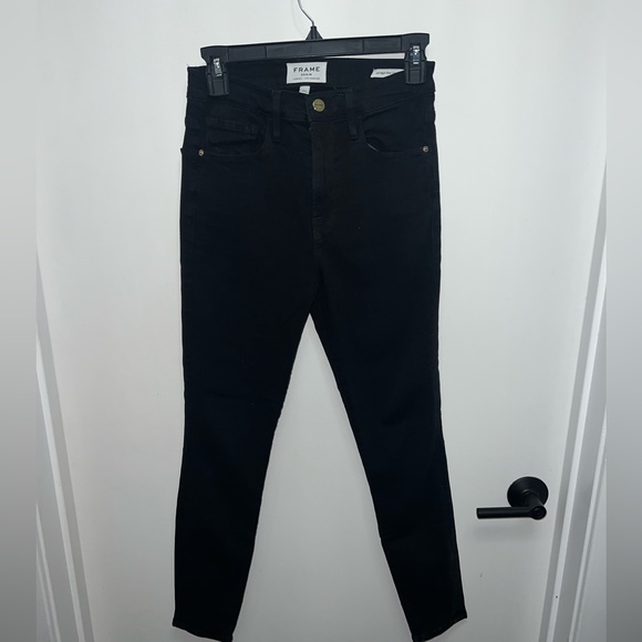 Frame Denim | Jeans | Frame Black Jeans | Poshmark